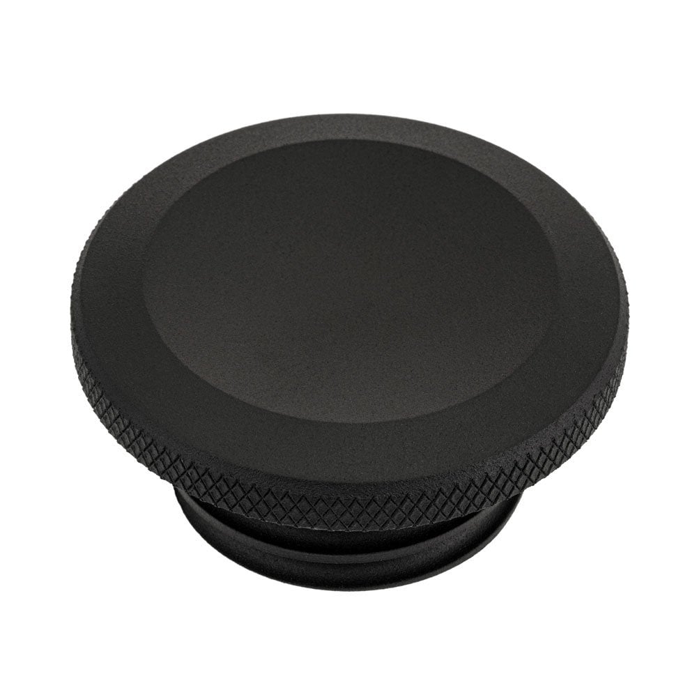 Motone JETSON Dished Low Profile Fuel Gas Cap - Billet Aluminium - Bla ...